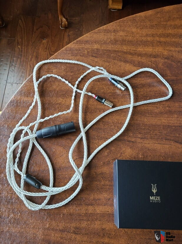 MEZE AUDIO ELITE Headphone Tungsten with 2 sets of Headphone Cables ...