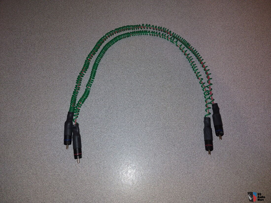 Helix Double Interconnects w/ KLEI Absolute Harmony RCA Plugs - 3 FT Length