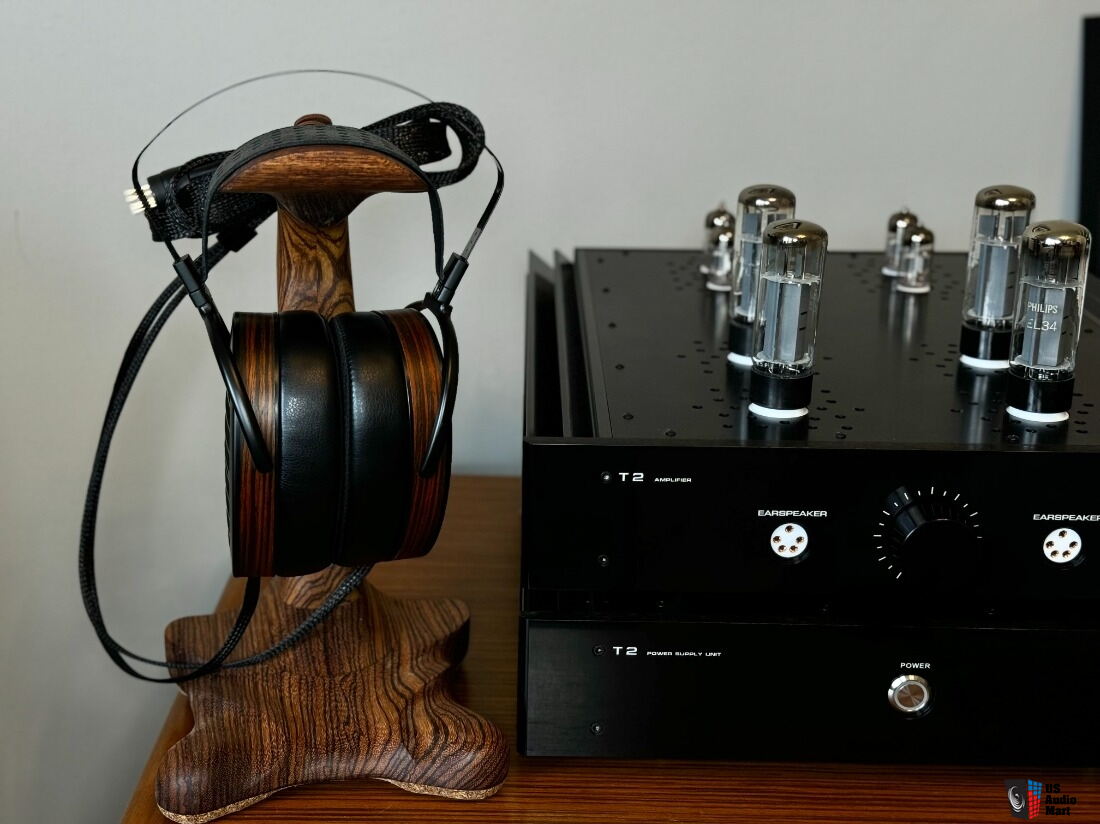 Hifiman Shangri-La Sr Headphones w/ Grumpy Goose stand Photo #4995614 ...