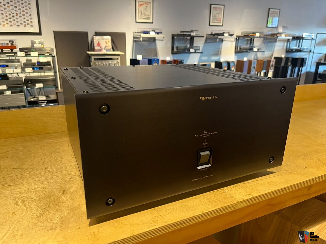 Nakamichi PA-1 5 Channel Power Amp - 100WPC - Very Good! Dealer Ad - UK ...