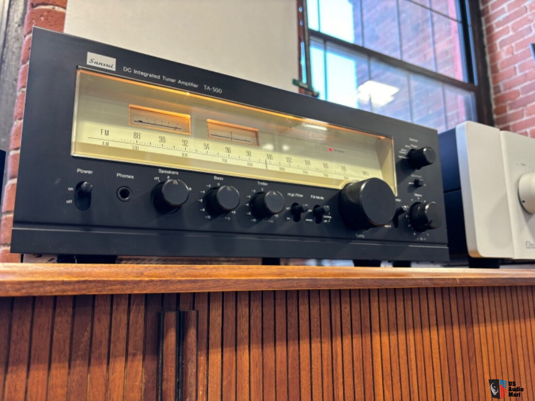 Classic Sansui, TA-500 Tuner/Amp Dealer Ad - US Audio Mart