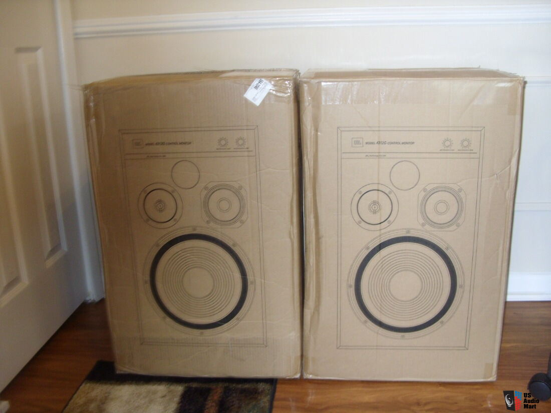 JBL 4312G Classic 3-Way 12" Studio Monitor Bookshelf Speakers *** MSRP ...