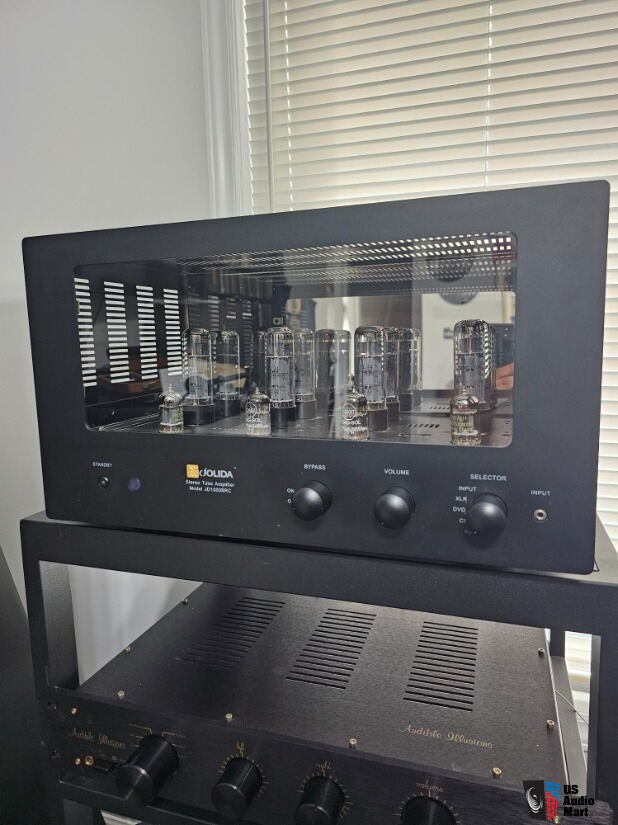 Jolida JD1000BRC 100w tube integrated JD9 tube mm/mc phono preamp Photo ...
