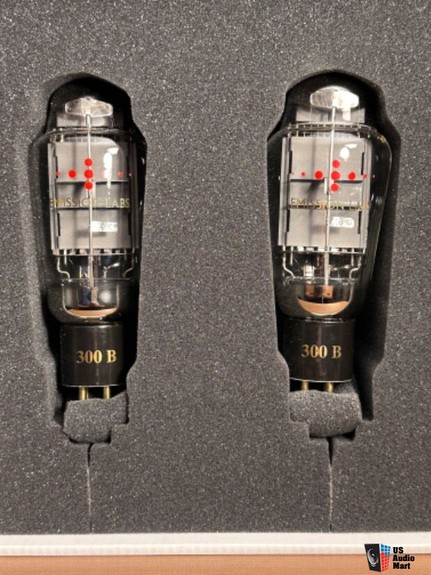 FOR SALE: MATCHED PAIR Emission Labs EML 300B Power Tubes Photo ...