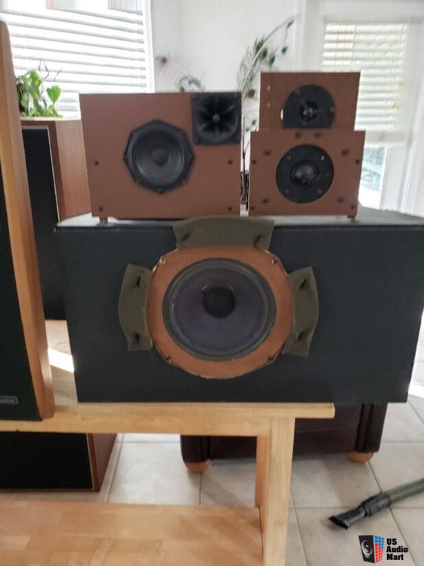 Dahlquist DQ-10's, 2 x Dahlquist DQ-1W and Dahlquist DQ-LP1 recapped by ...