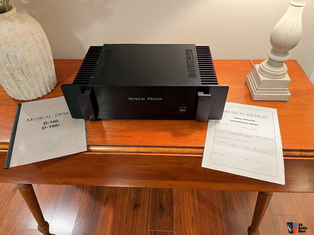 Musical Design D-140 Power Amplifier Photo #5001852 - US Audio Mart