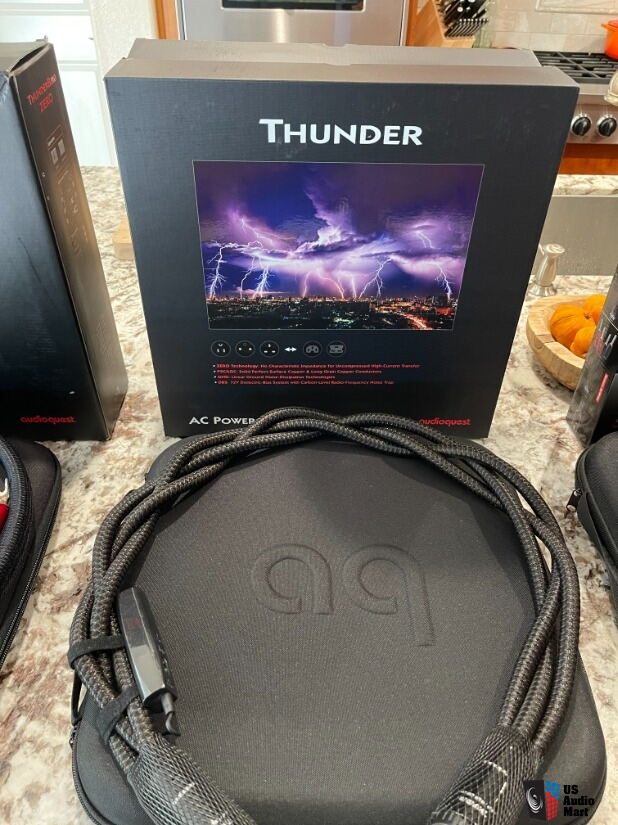 Audioquest Thunder Power Cable - 1 Meter / 15 amp For Sale - US Audio Mart
