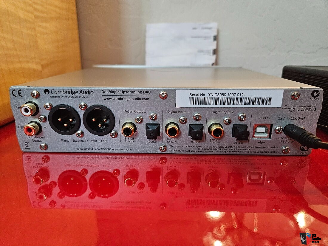 Cambridge DacMagic with Pangea Linear PSU Photo #5003299 - US Audio Mart