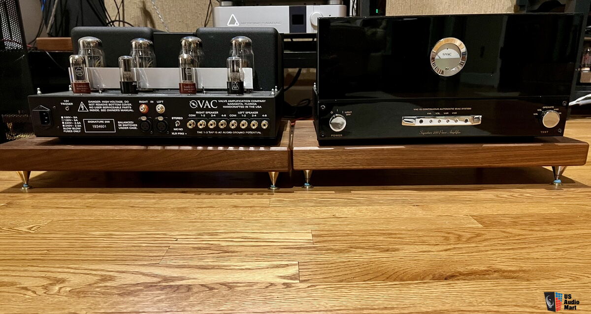 VAC Signature 200 iQ (Mono, Sefl Biasing New Edition) Black, Excellent ...