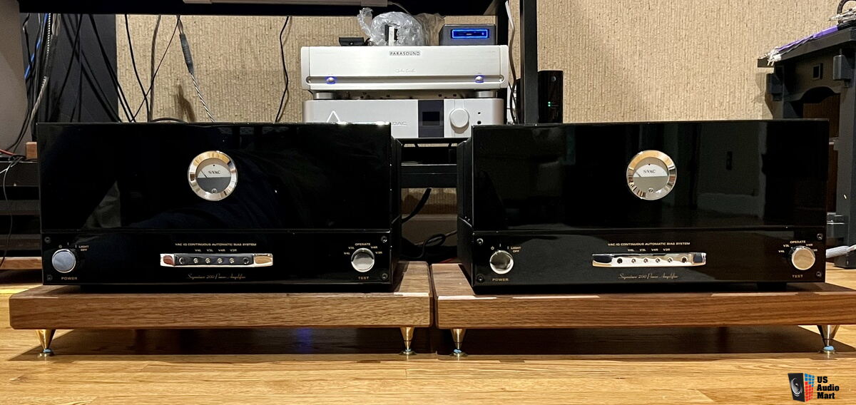 VAC Signature 200 iQ (Mono, Sefl Biasing New Edition) Black, Excellent ...