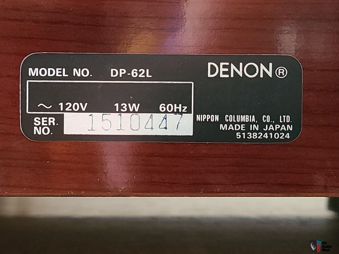 Denon DP 62L Turntable Photo #5005716 - US Audio Mart