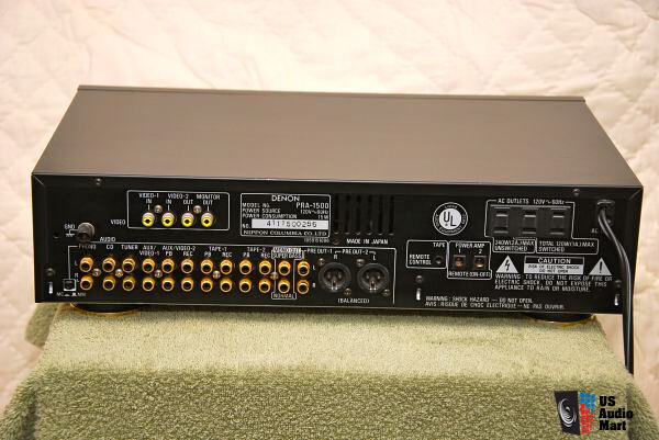 Denon PRA-1500 Pre-amp Photo #500654 - US Audio Mart