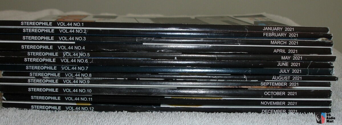 Stereophile 2020 through 2022 For Sale - UK Audio Mart