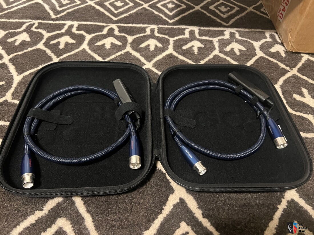 Audioquest Water 1 Meter XLRs...New Open Box For Sale - US Audio Mart