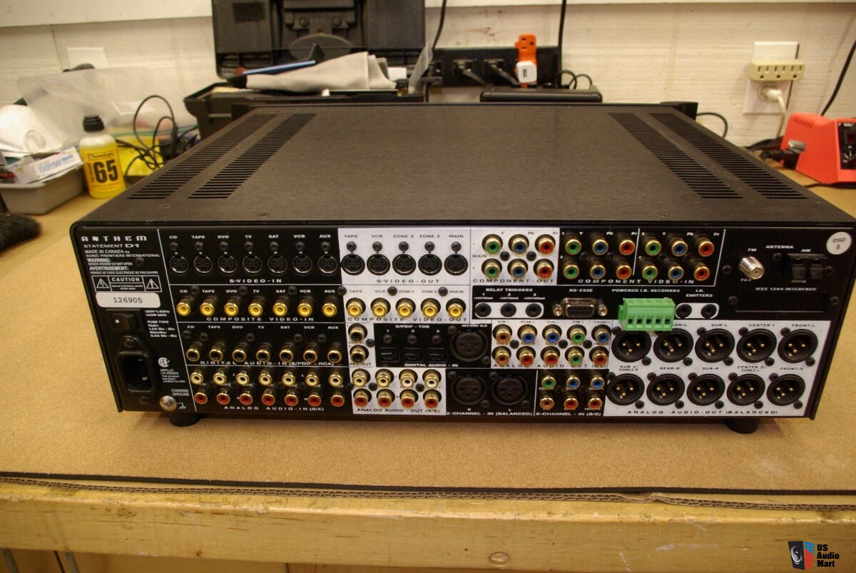 Anthem Statement D1 AV Processor / Preamp Photo #5007592 - US Audio Mart