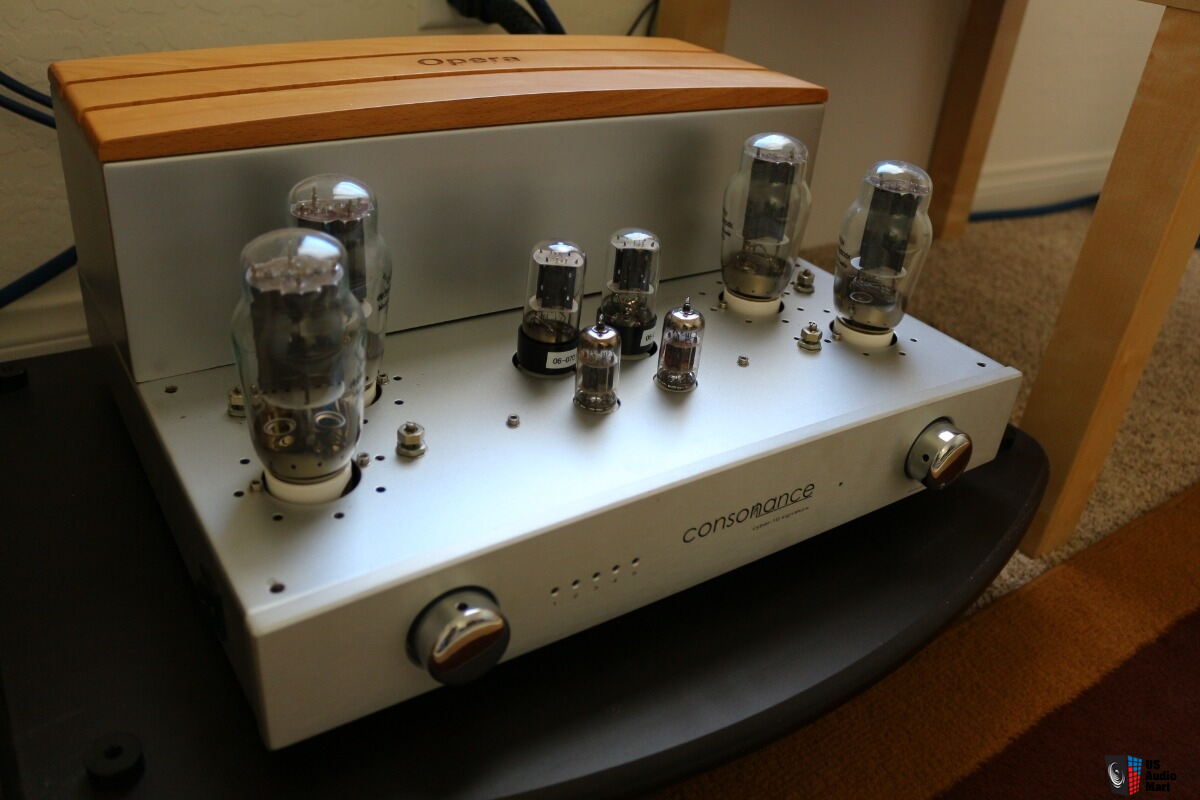 Opera Consonance Cyber 10 Signature - 2A3 DHT Tube Integrated Amp Photo ...