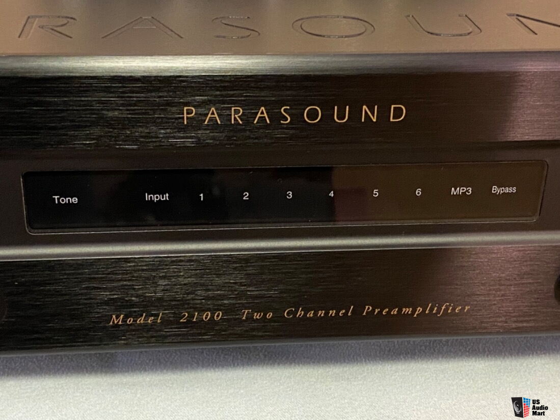 Parasound new classic 2100 preamp Photo #5012436 - US Audio Mart