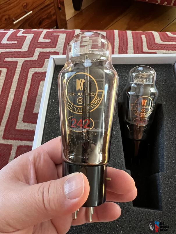 KR Audio 242 tubes - tested 11/13/23 higher than 100% Gm/Ia