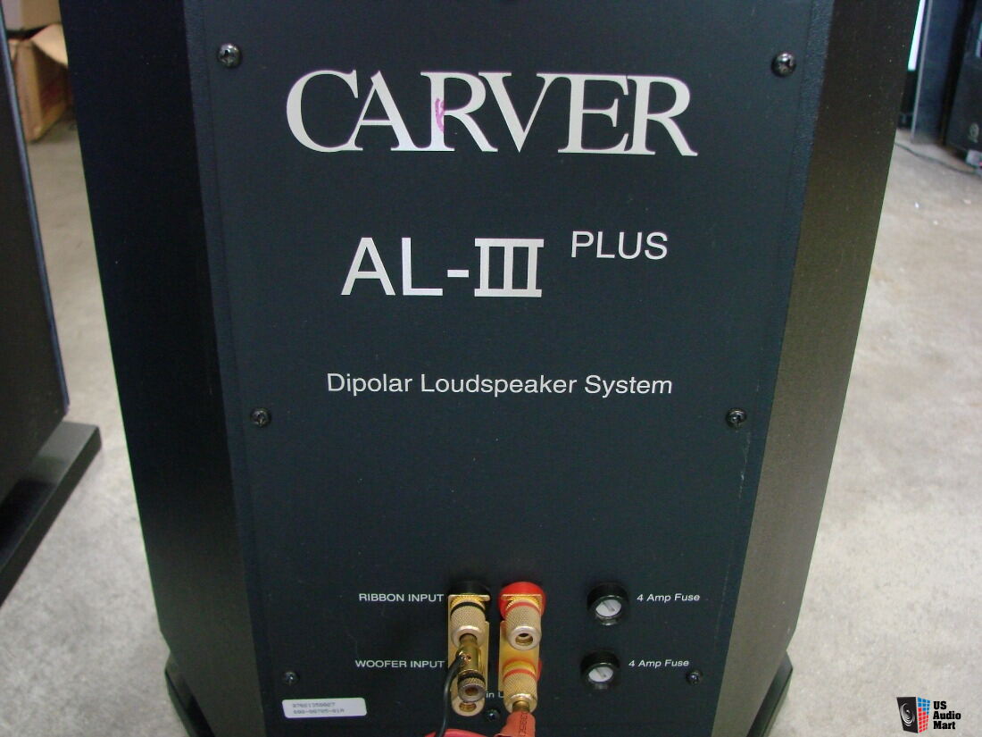 Carver AL-III Plus Dipolar Loudspeakers Photo #5012806 - US Audio Mart