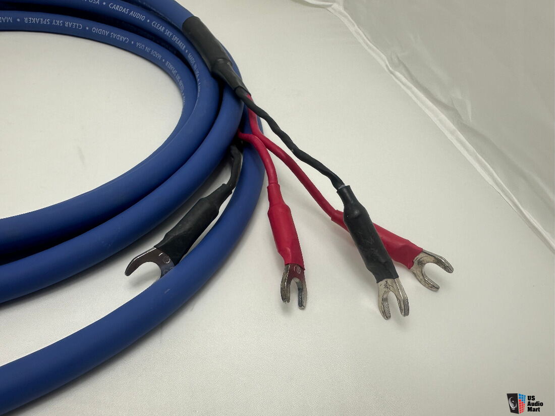 Cardas Clear Sky Speaker Cables with spades Photo #5012996 - US Audio Mart