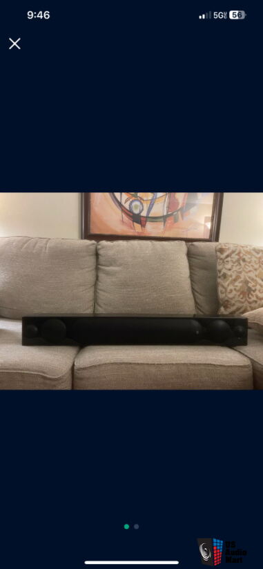 Monitor Audio Radius R One HD LF/C/RF passive Speaker Bar For Sale - US ...