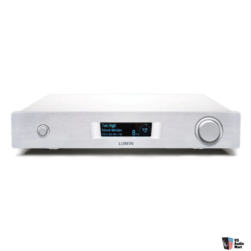 NEW Lumin M1 Streamer Integrated Amplifier - Silver For Sale - UK Audio ...