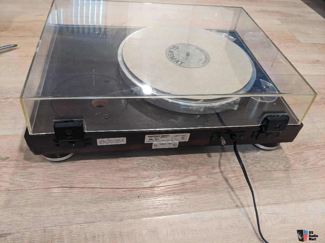 Micro Seiki BL-51 Belt-Drive Turntable, Upgraded Glass Mat - Works ...