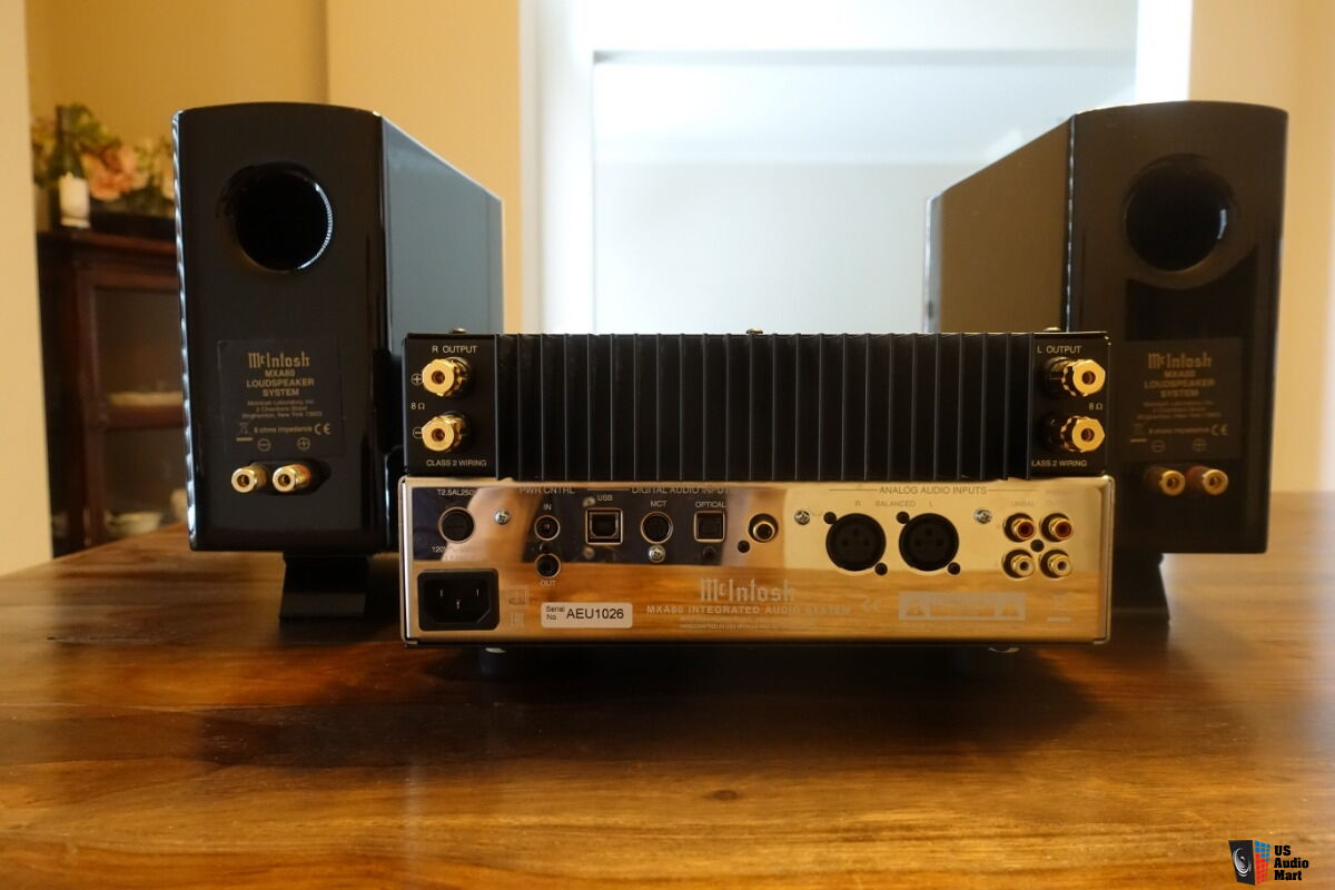 McIntosh MXA80 Integrated Audio System - Amplifier / DAC / Headphone ...
