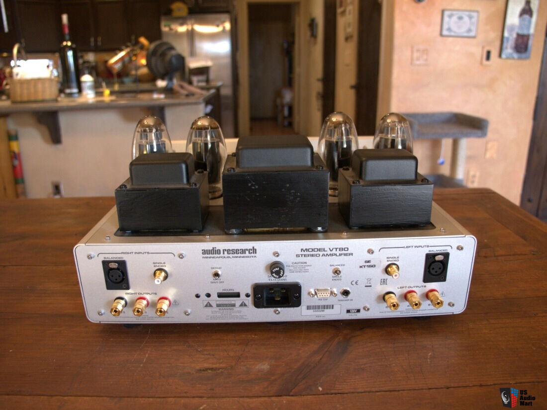 Audio Research VT80 SE Stereo Amplifier (VT150 Kit) 2021 - Silver