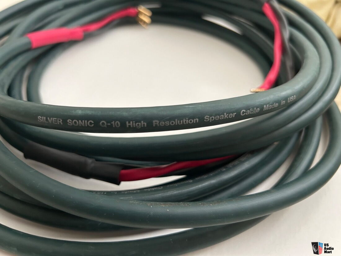 DH Labs Q-10 Speaker Cable Pair - 10 ft Photo #5016273 - US Audio Mart