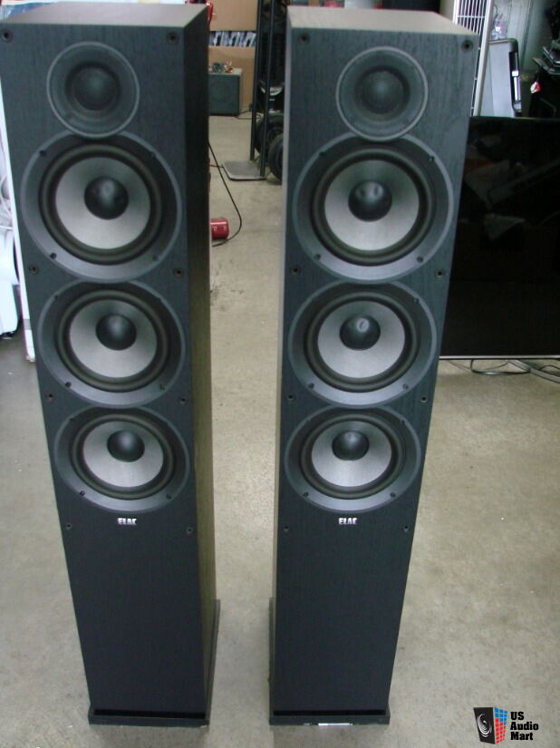ELAC - Debut 2.0 Dual 6-1/2" DF62 3-Way Floor standing Speakers Photo ...