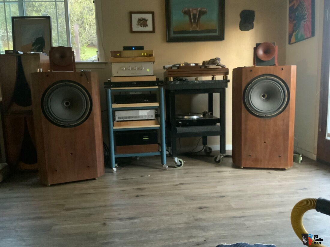 Tannoy Family King Speakers with Tannoy HPD 15" Drivers RARE from Japan ...