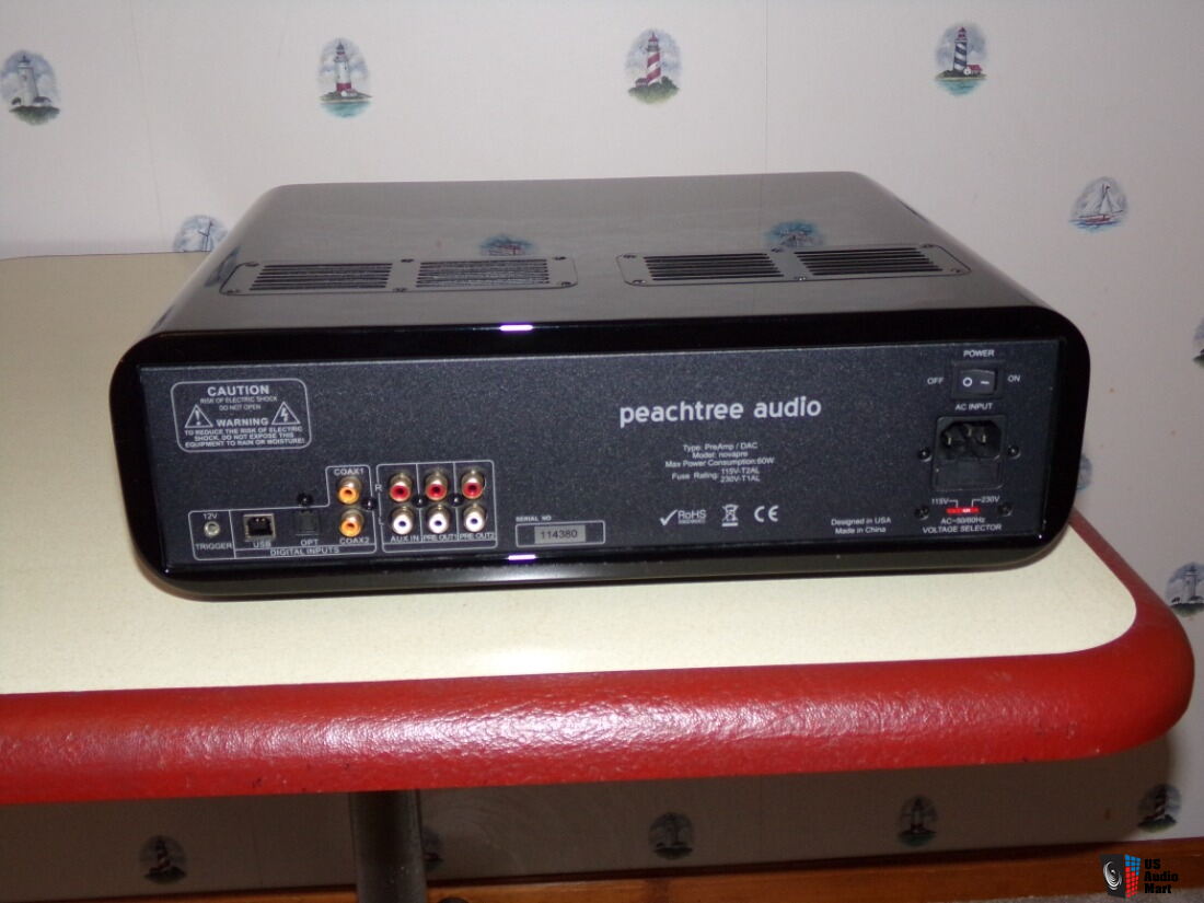 Peachtree Nova Preamp/Dac with 6N1P tube buffer stage Photo #5020212 ...