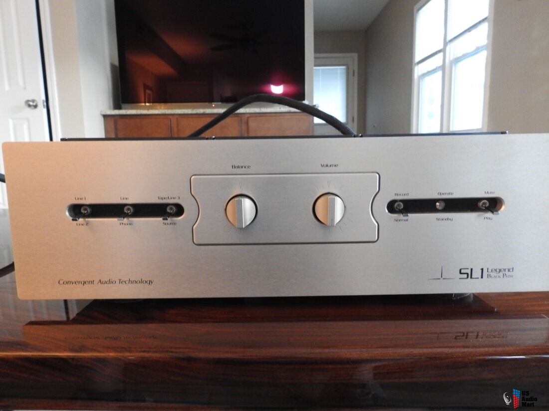 CAT SL1 Legend Black Path Preamplifier with Phono Stage Photo #5021183 ...