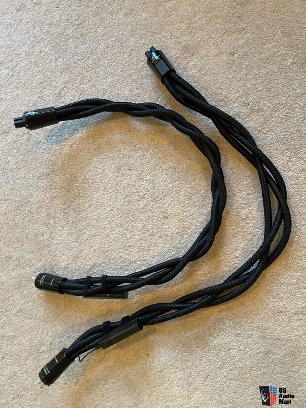 AudioQuest Hurricane HC Power Cable; 1m AC Cord; 72v DBS; High Current ...