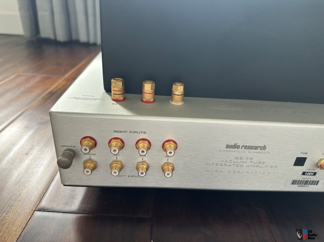 Audio Research GSi75 tube integrate amp with DAC, phono section, and ...