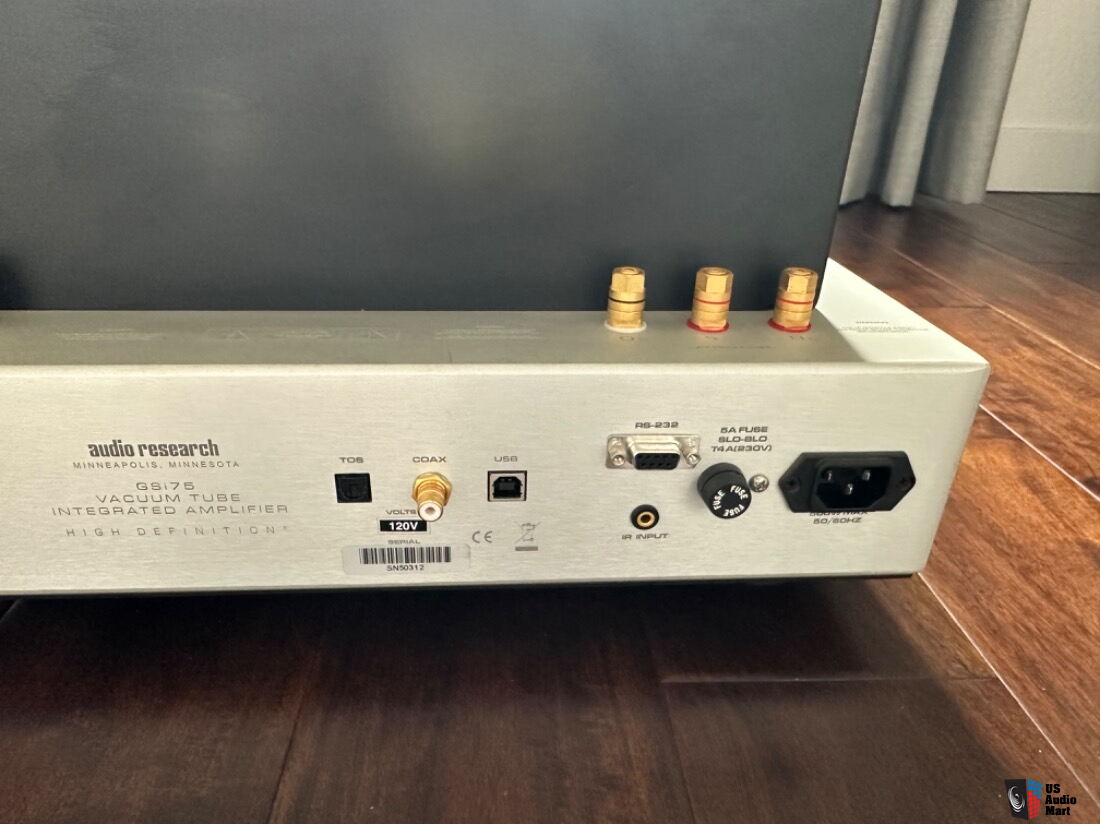 Audio Research GSi75 tube integrate amp with DAC, phono section, and ...