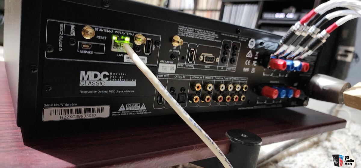 NAD C399 Integrated Amplifier w/mdc2 BluOS Streaming Card Photo ...