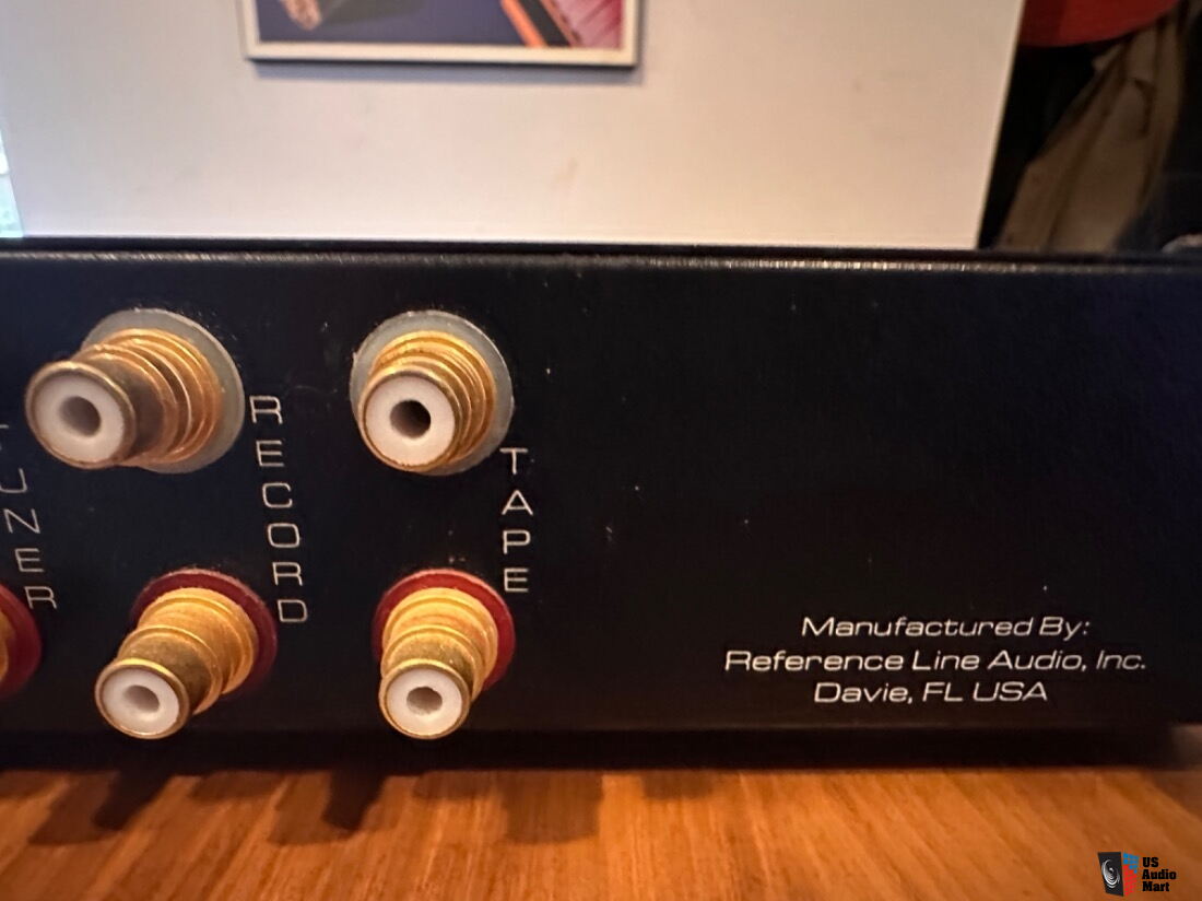 Reference Line Precision model 1500 passive preamp 10Kax2 Alps volume ...