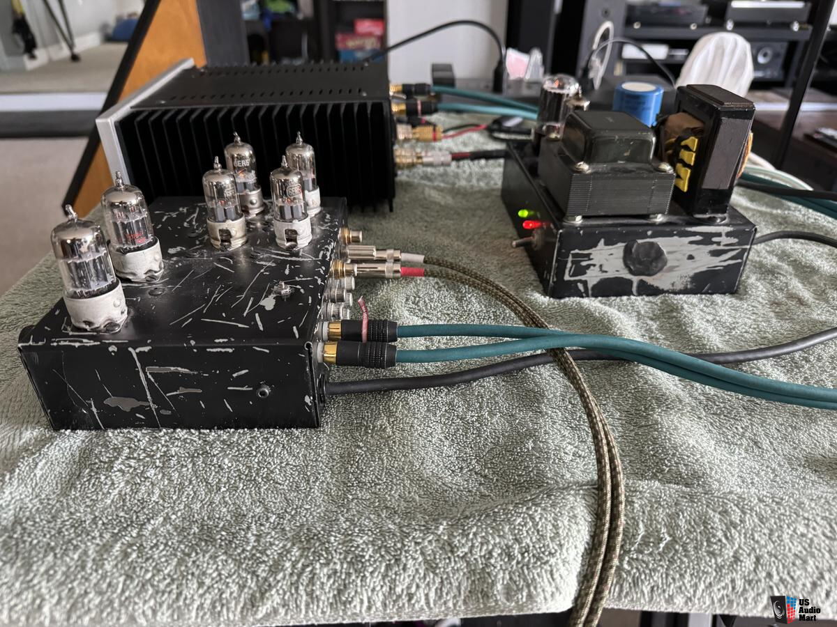 Wright Sound Company WPL10V & WPS05 Stereo Tube Preamp W/Phono Preamp ...