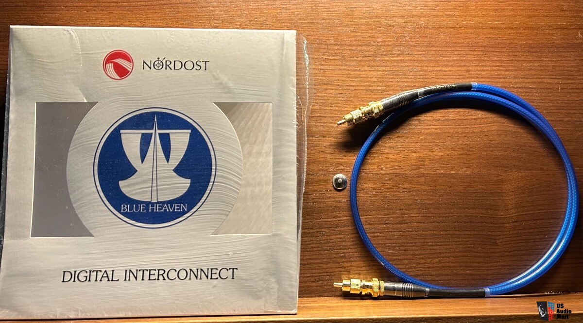 Nordost Blue Heaven Digital Interconnect 1.0m, BNC to BNC w/RCA Adapter ...