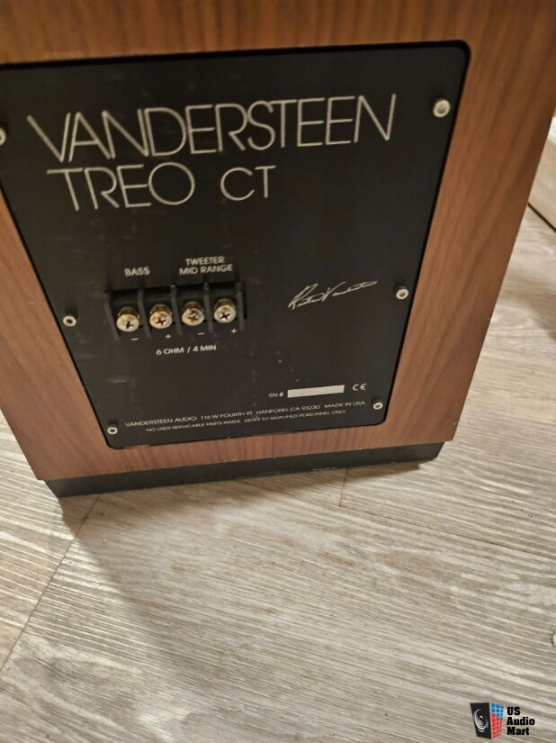 Vandersteen Treo CT Photo #5026243 - US Audio Mart