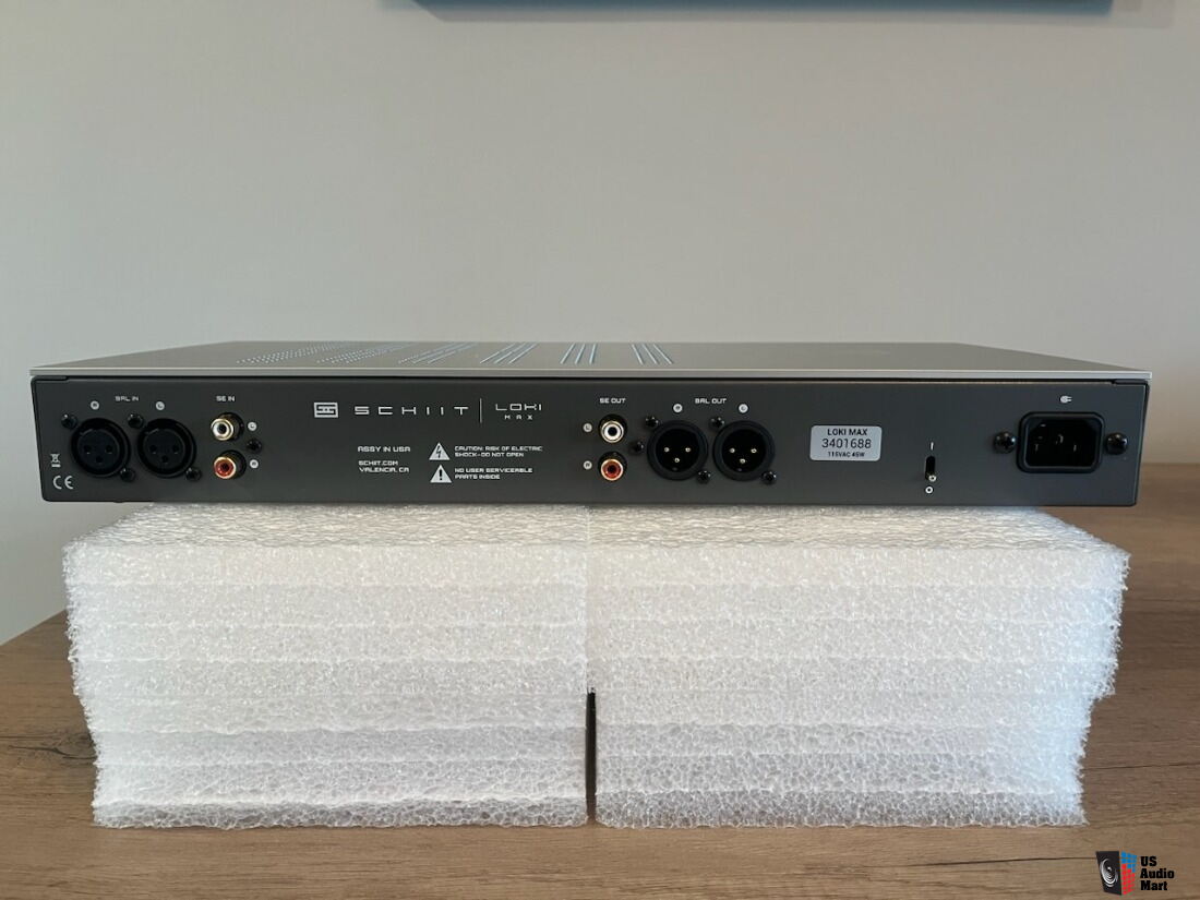 Schiit Loki Max, Silver, Used 5 weeks, with original box, mint Photo ...