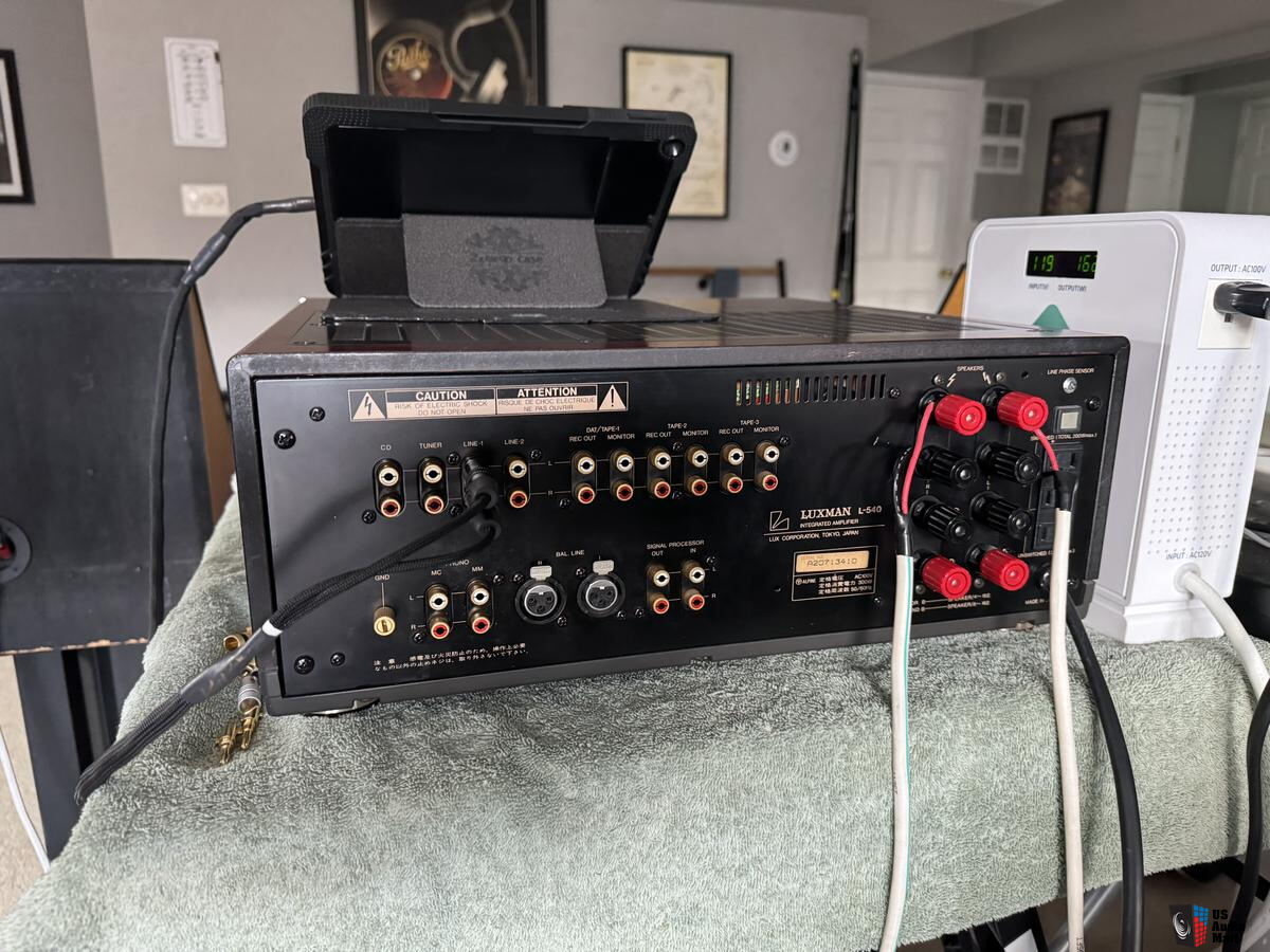 Luxman L-540 110W ClassA/B Integrated Amplifier Photo #5029013 - US ...