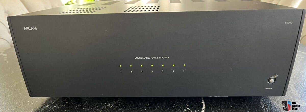 ARCAM P1000 7 Channel Power Amp - Black For Sale - US Audio Mart