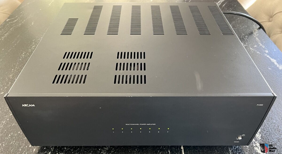 ARCAM P1000 7 Channel Power Amp - Black