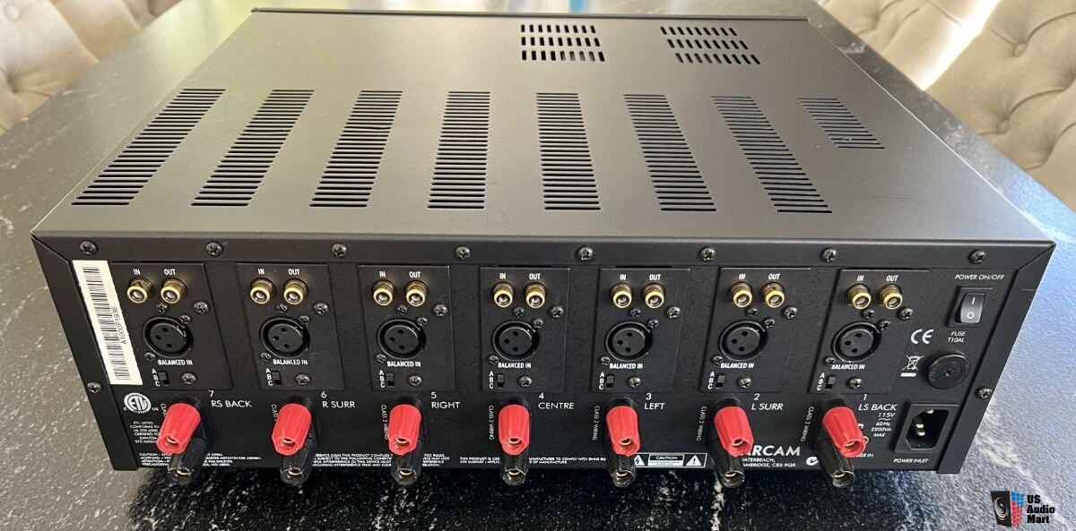 ARCAM P1000 7 Channel Power Amp - Black Photo #5031005 - US Audio Mart