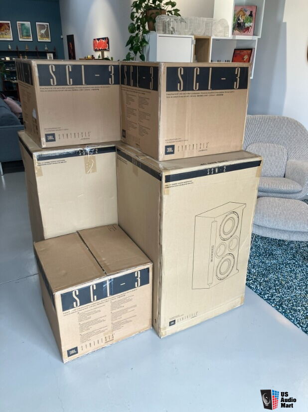 JBL Synthesis (3x) SCL 3 + (2X) SSW2 *new in box For Sale - US Audio Mart