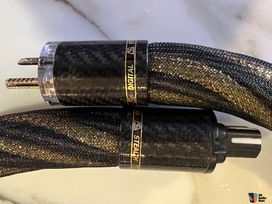 Stealth Dream V10 1.5m power cord, digital, pre, or amp version available
