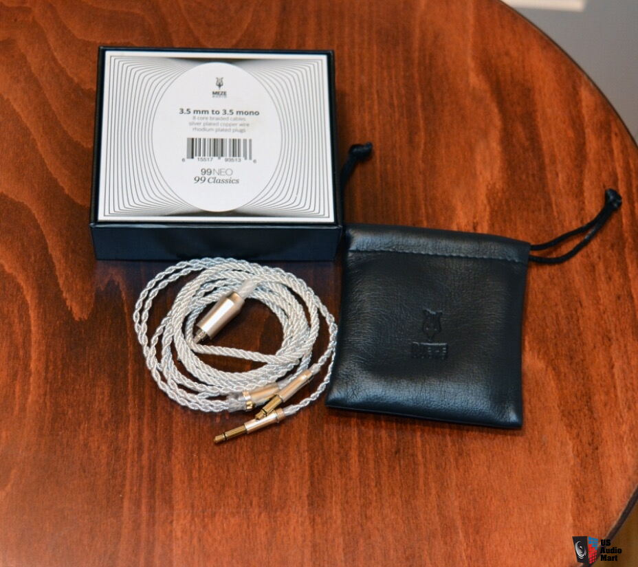 Meze Audio Classics 99 Silver + Silver plated upgrade cable